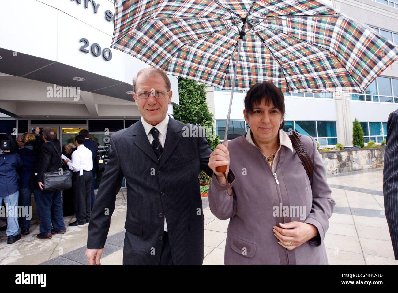 Cliff Entwistle, left, and Yvonne, right, parents of Neil Entwistle ...