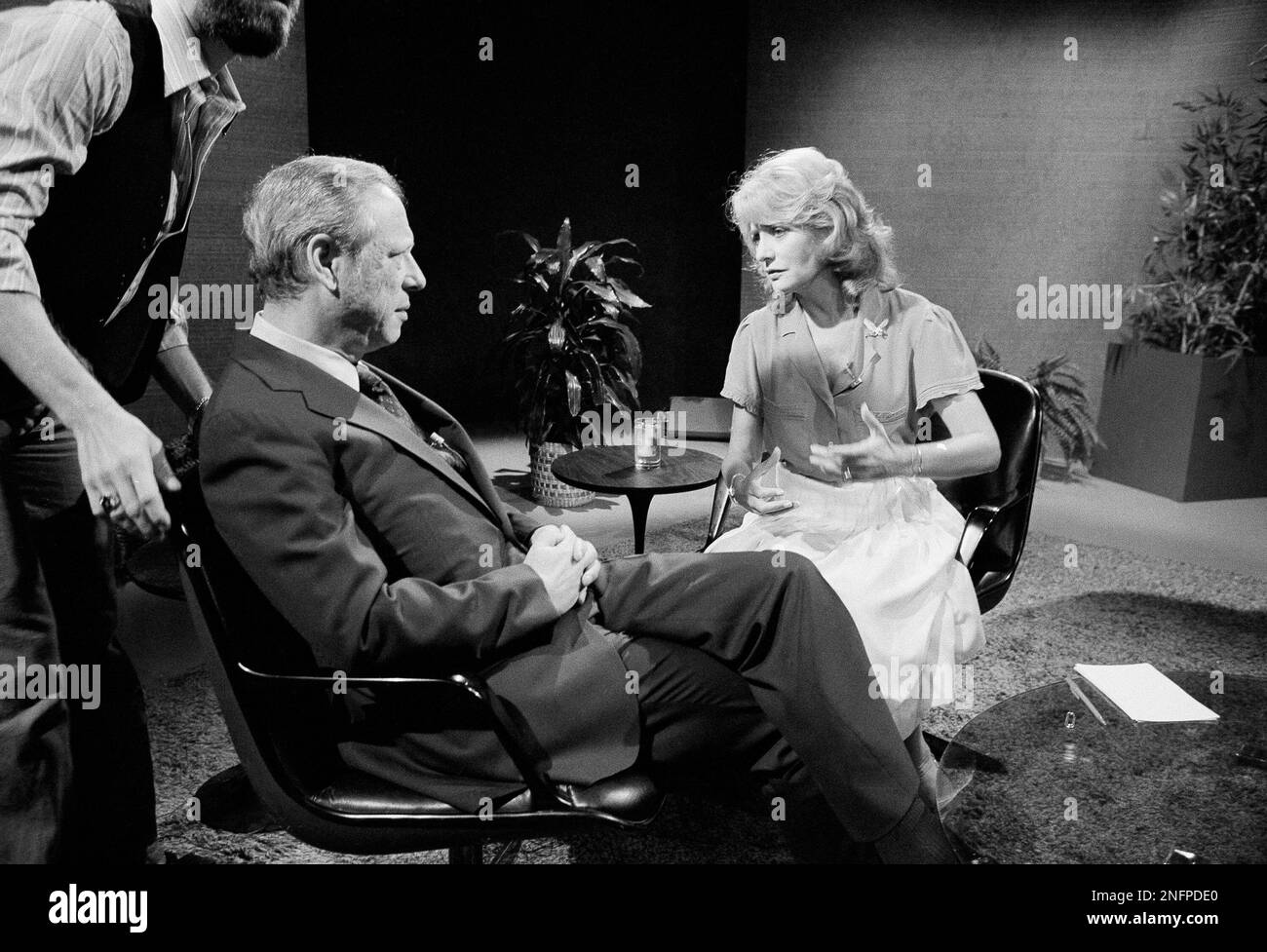 W. Michael Blumenthal, former Secretary of the Treasury, is interviewed ...