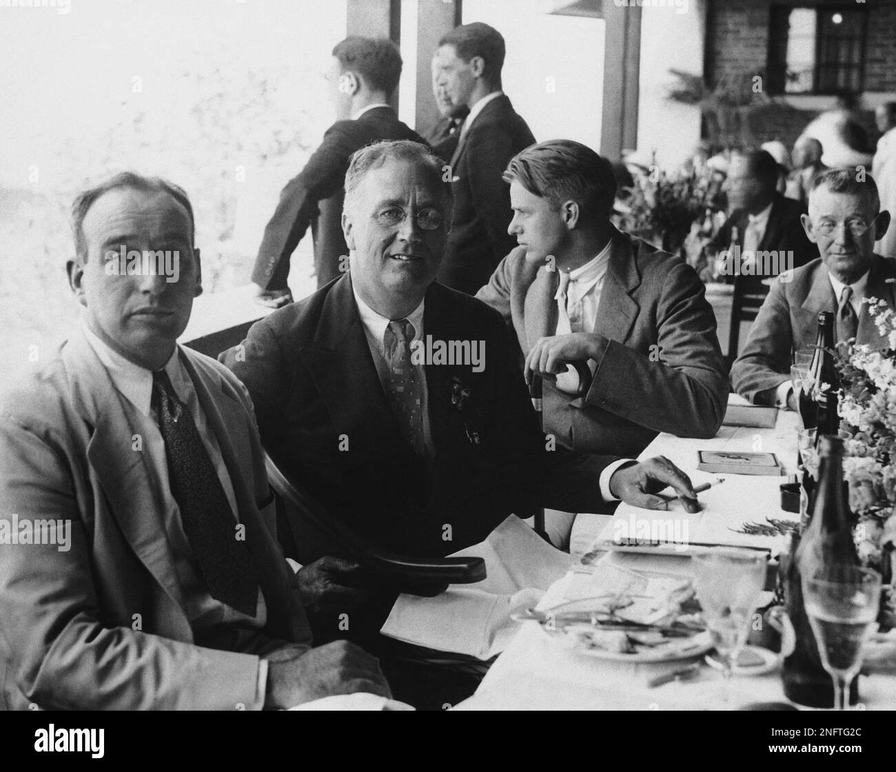 Governor Franklin D. Roosevelt of New York, was the luncheon guest of ...