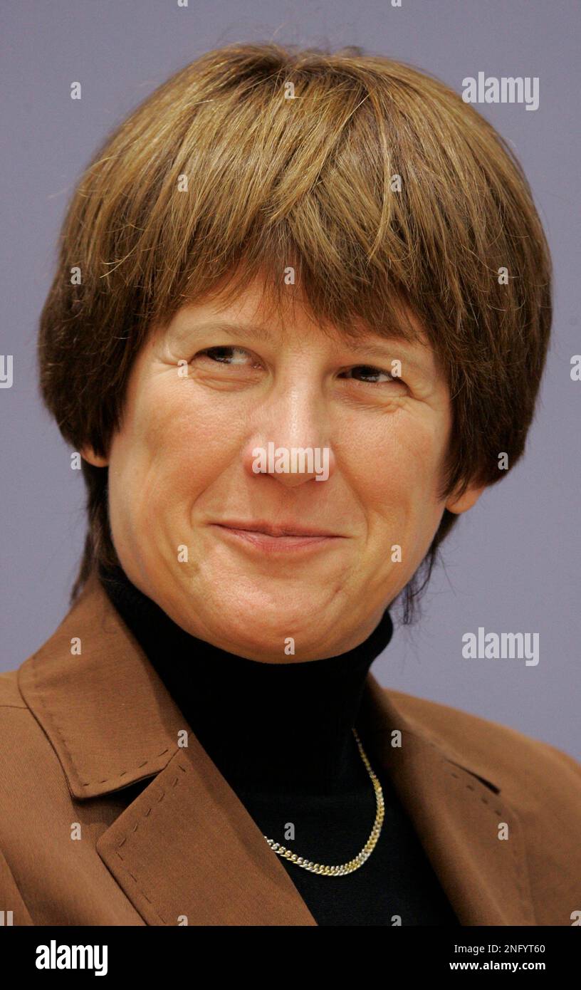 Die hessische Kultusministerin Karin Wolff, aufgenommen am Dienstag, 4 ...