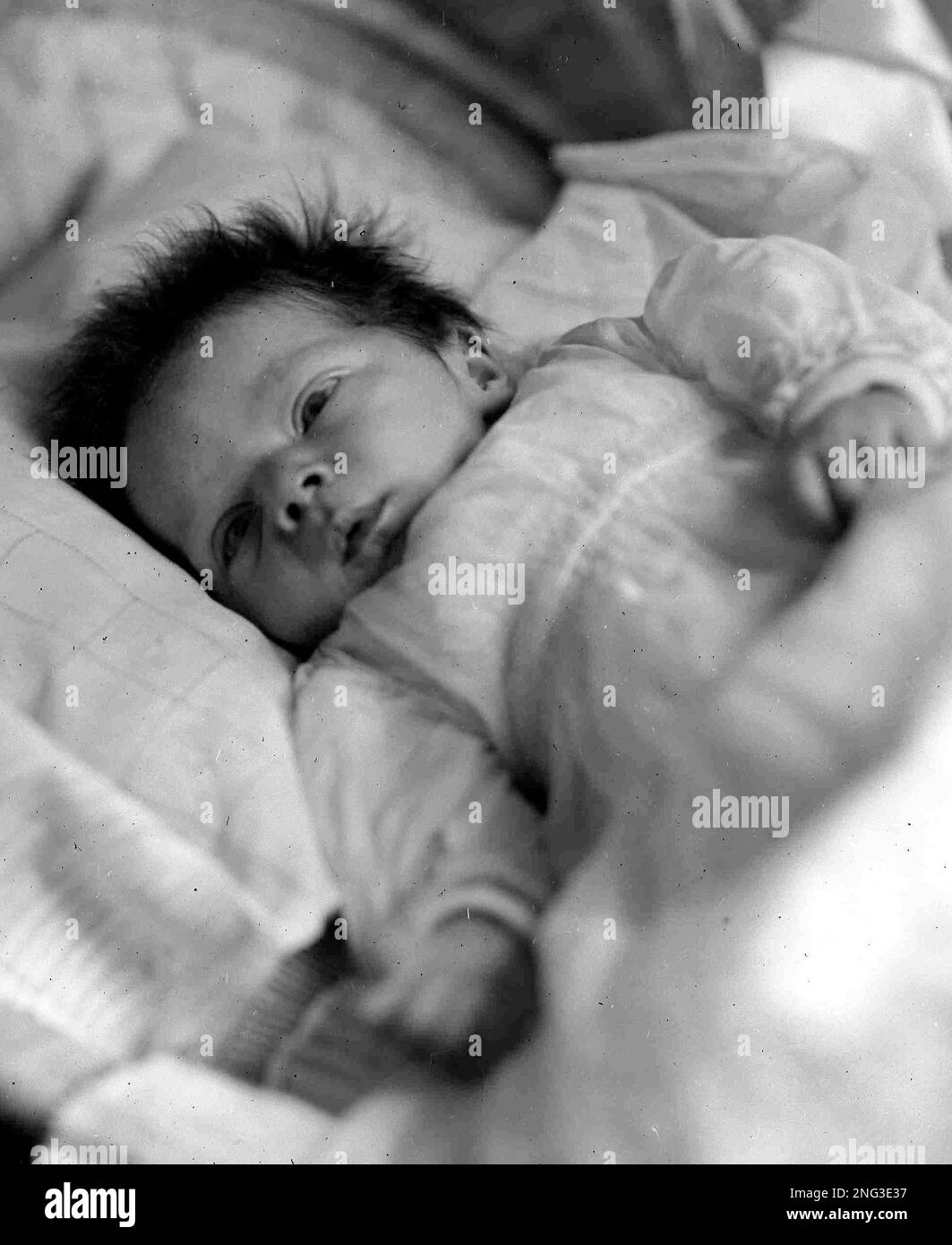 Two-week-old baby Paul R. Ilyinsky, son of Russian Grand Duke Dimitri ...