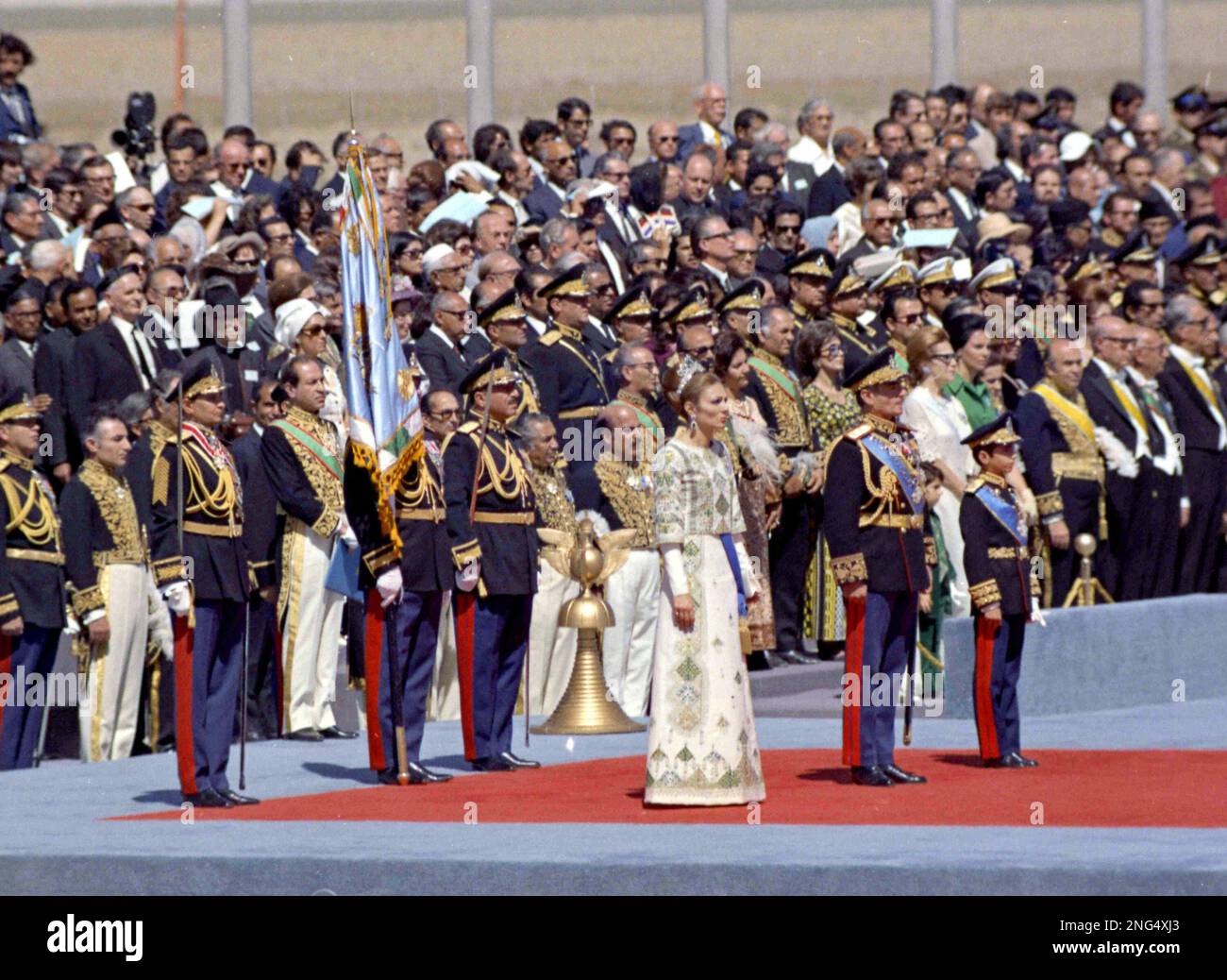 During the celebrations to mark the 2,500 anniversary of the founding ...