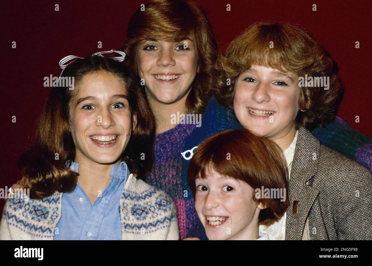 From left, actresses Sarah Jessica Parker, Andrea McArdle, Allison ...