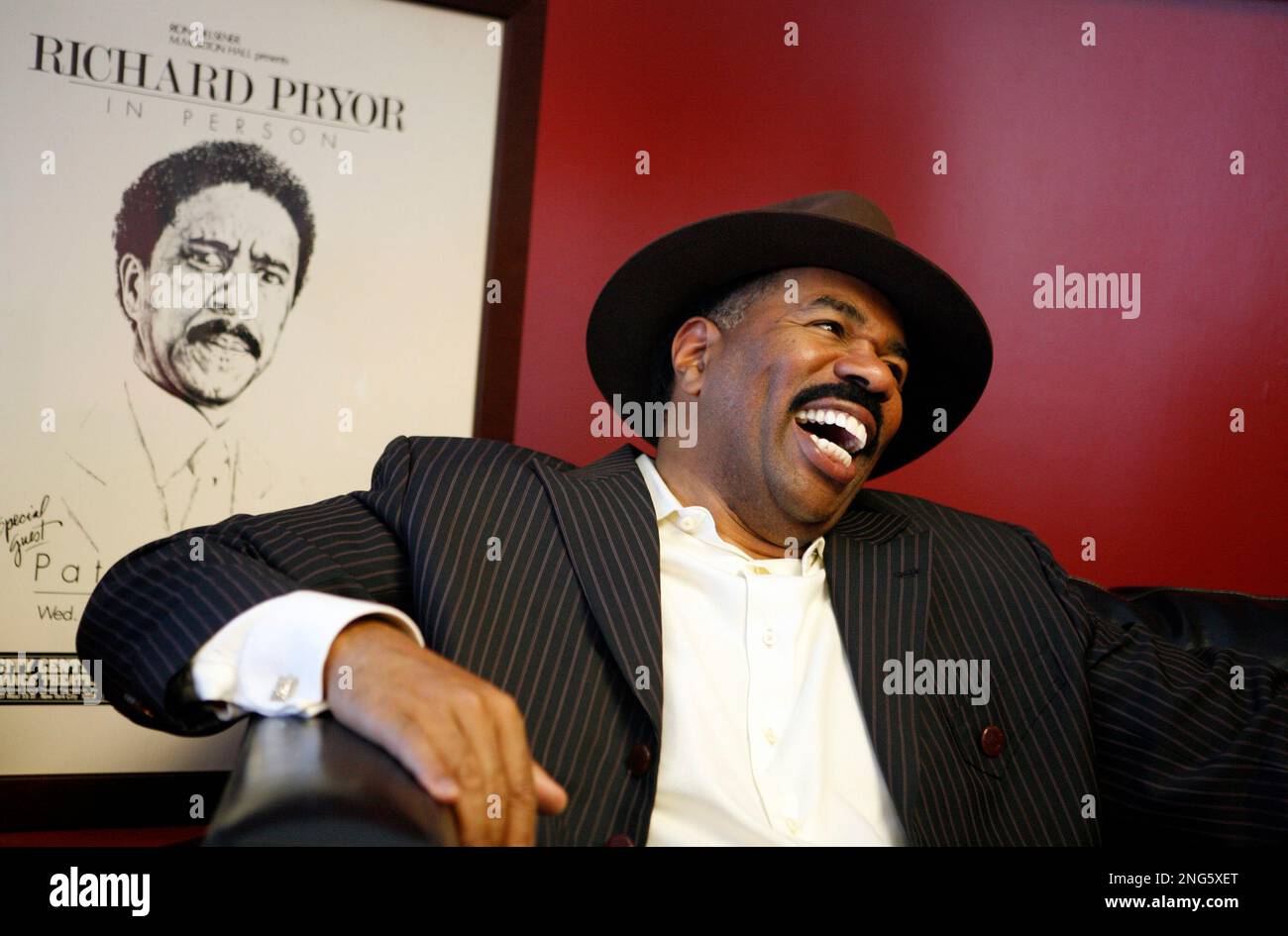 Comedian and syndicated radio personality Steve Harvey, host of "The ...