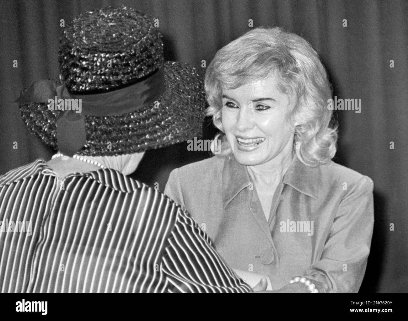 Candace Mossler greets a well wisher in the courtroom March 4, 1966 at ...