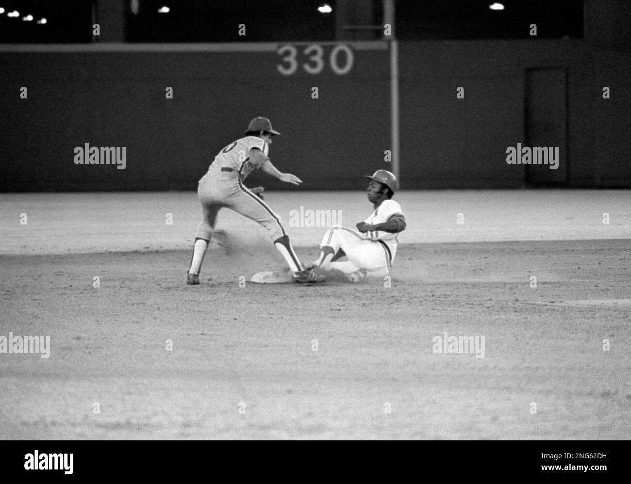The St. Louis Cardinals' Lou Brock sets a major league record of 105 ...