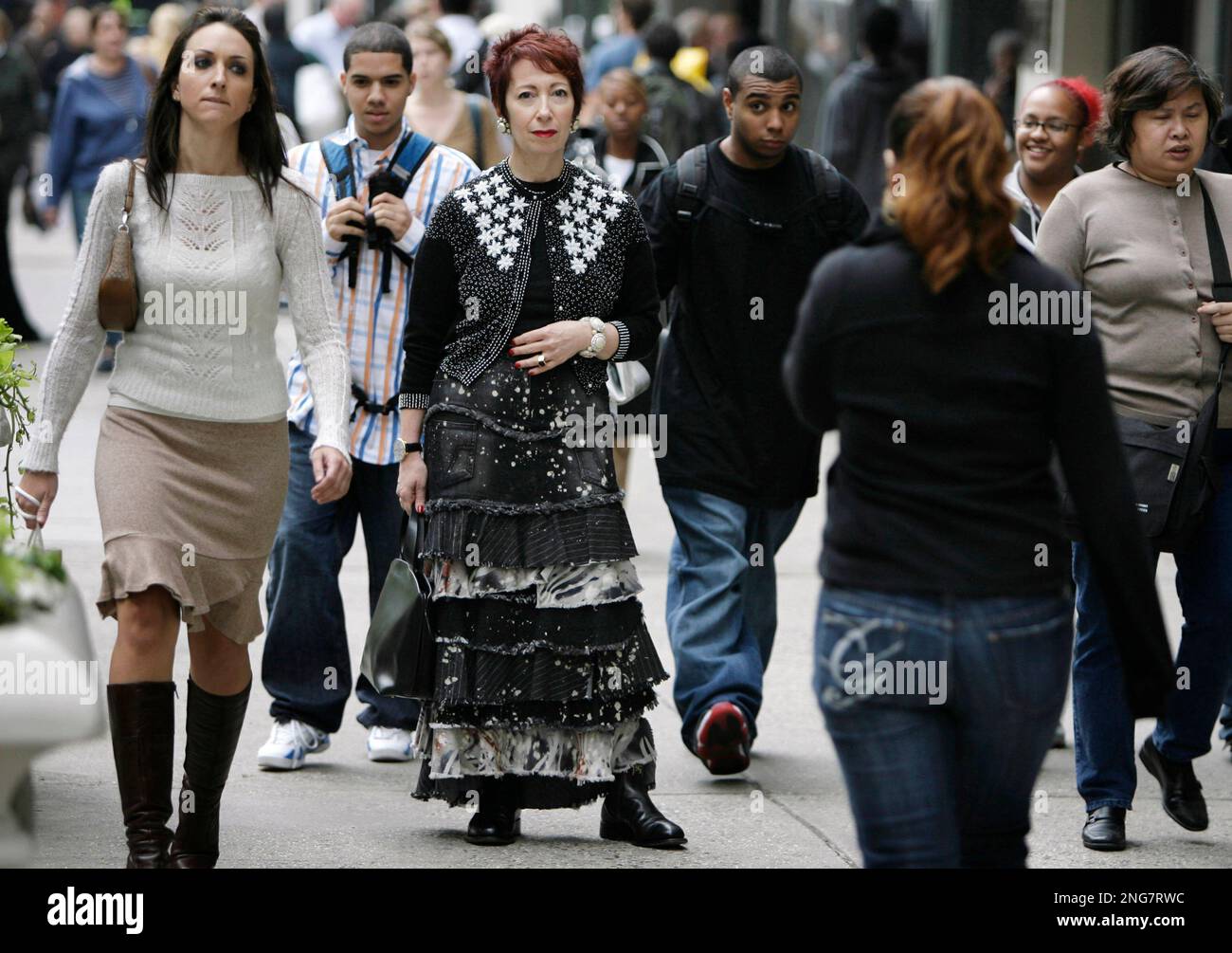 Trendspotter Wendy Liebmann, center, president and founder of WSL ...