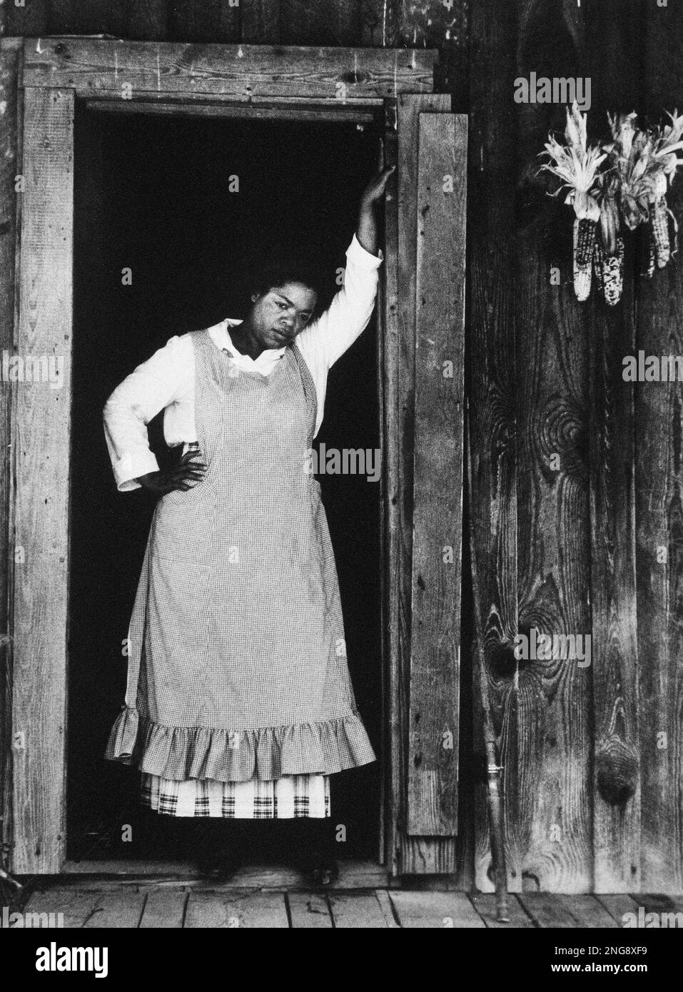 Oprah Winfrey is shown in character in the role of Sofia, a proud ...