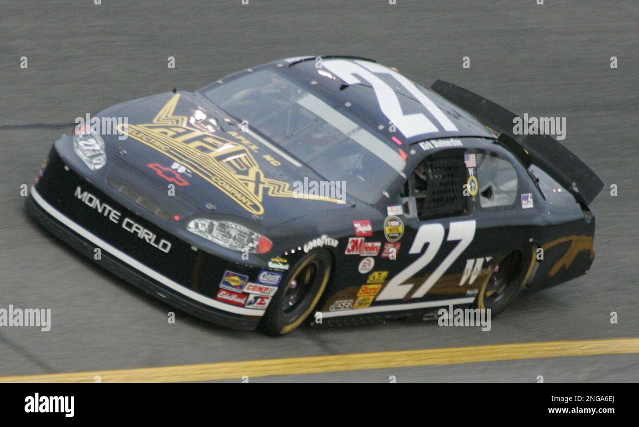 NASCAR driver Kirk Shelmerdine (27) is pictured during the Gatorade ...