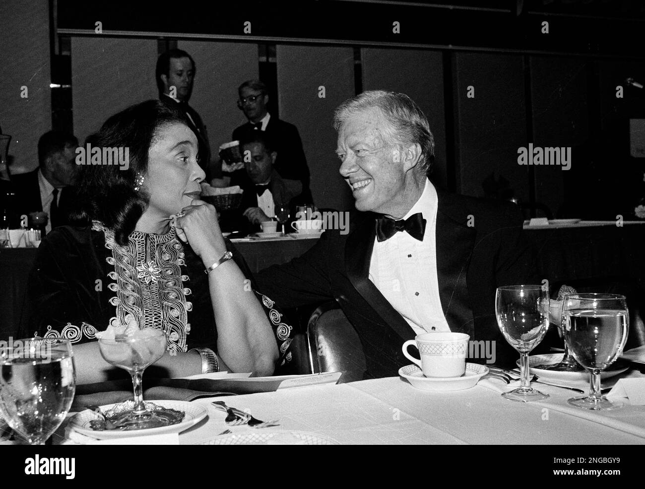 Coretta Scott King, widow of slain civil rights leader Dr. Martin ...