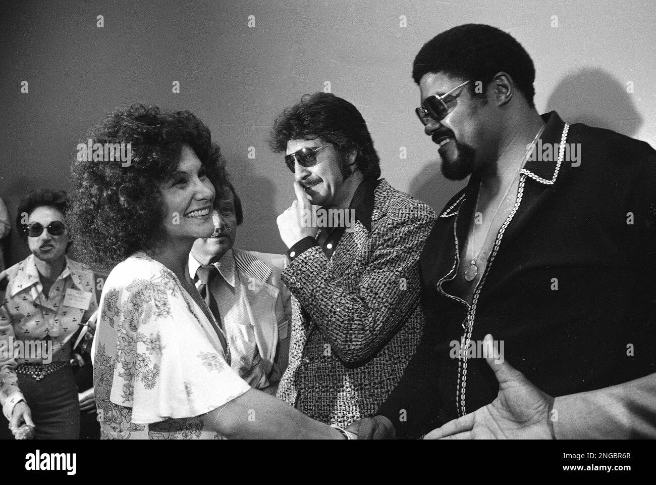 Linda Lovelace, star of the controversial movie "Deep Throat," gets ...