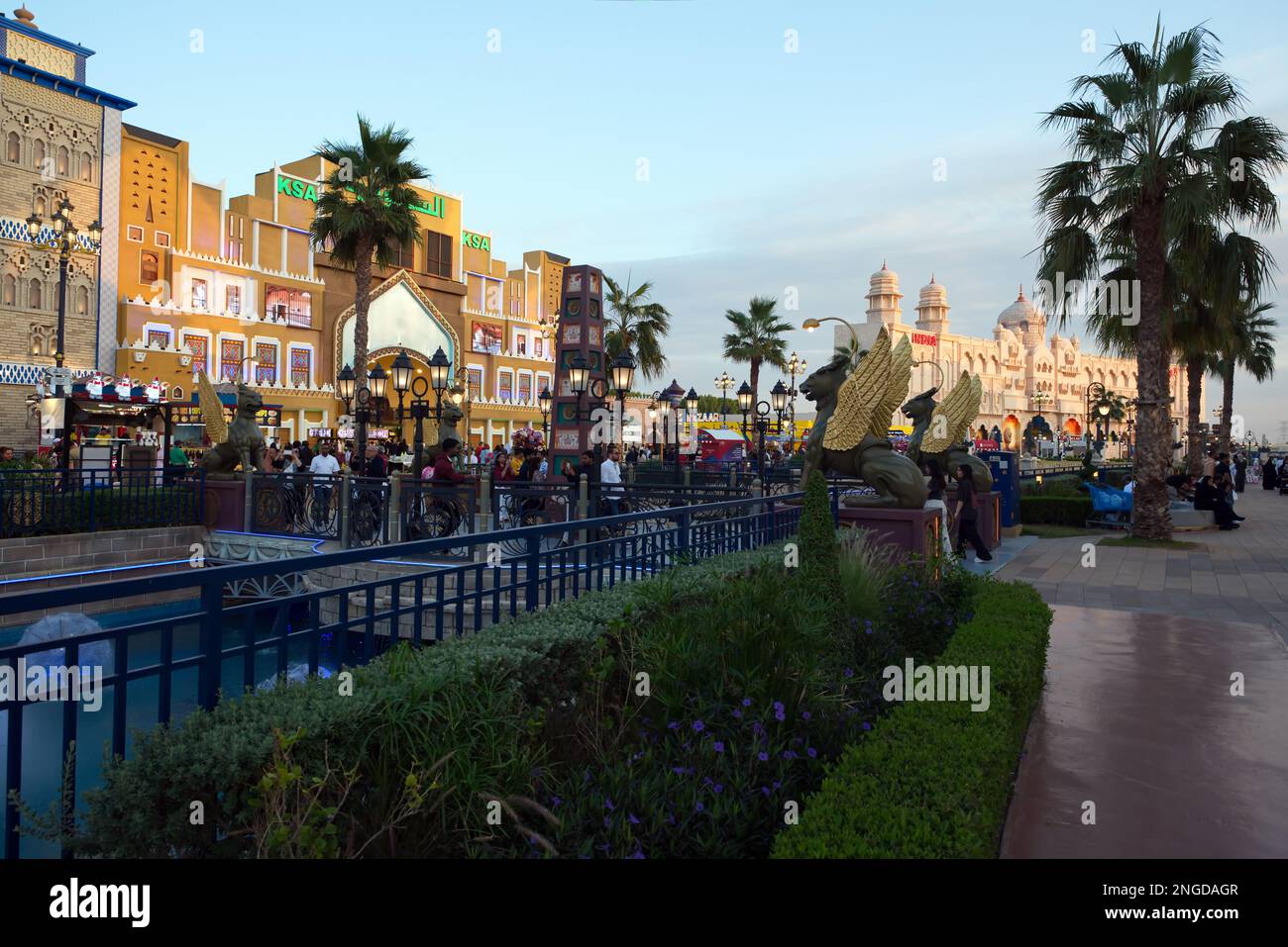 Dubai Global Village, Dubai, Vereinigte Arabische Emirate, 8. Januar ...