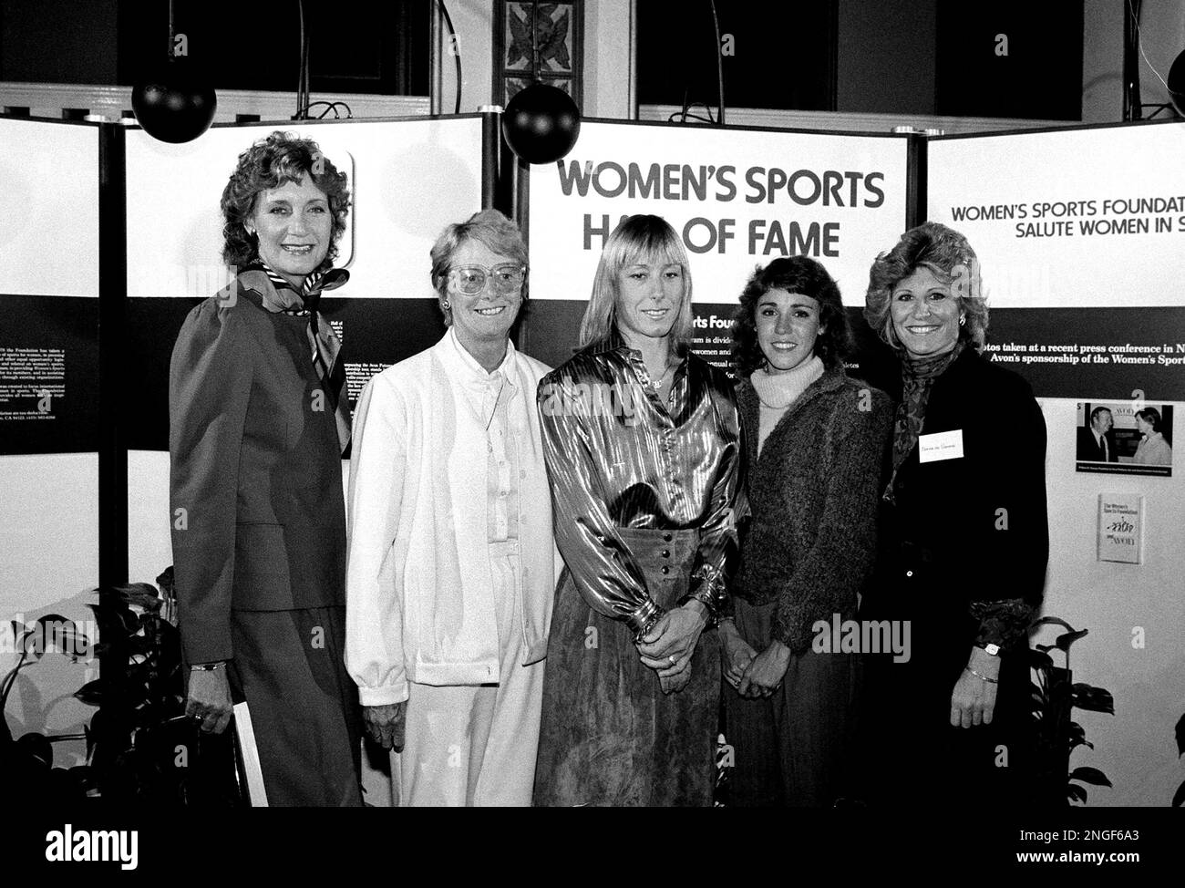 Former Olympian swimmer Donna de Varona, right, President of the Women ...