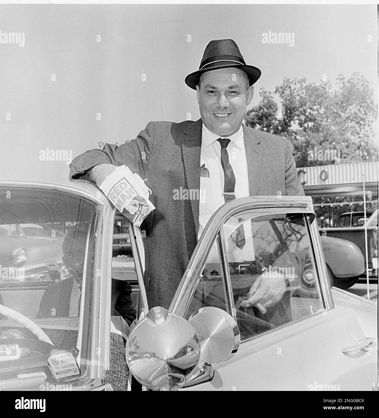 Neshoba County Sheriff Lawrence Rainey gets into his auto after ...