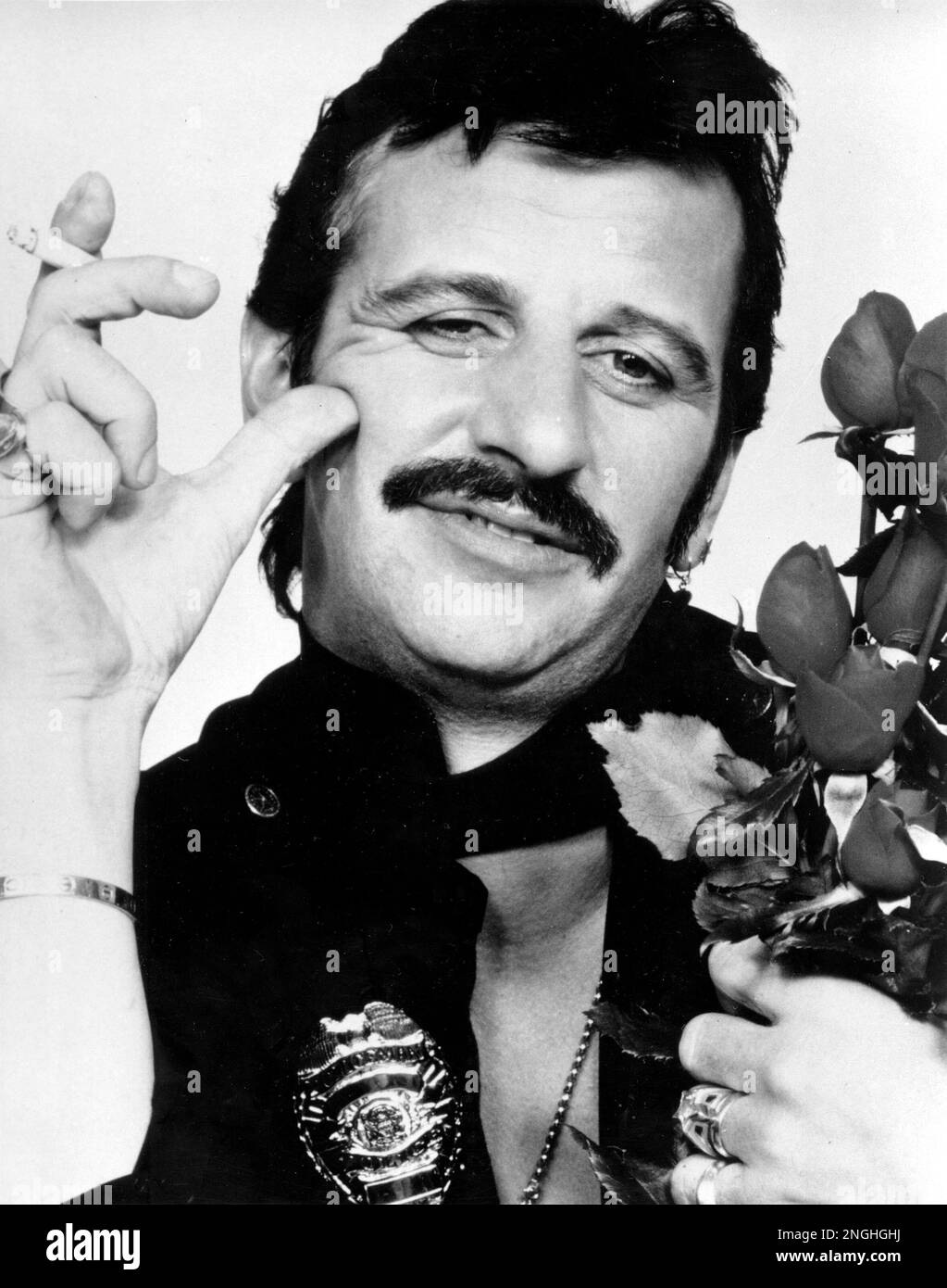 Singer, musician and songwriter Ringo Starr is shown in Oct. 1981 at an ...