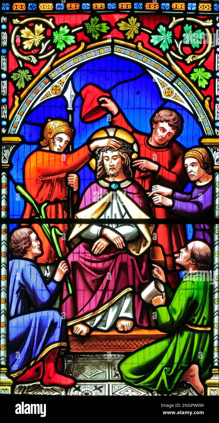 Jesus mit dornen gekrönt -Fotos und -Bildmaterial in hoher Auflösung ...
