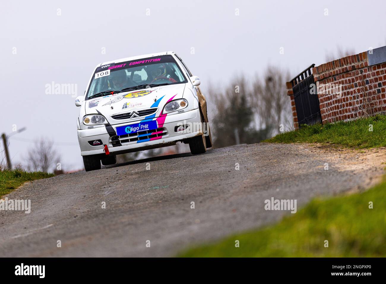 108 CALCAGNO Xavier, GIRAUD Anthony, Citroën Saxo VTS FRC5 N2, Action ...
