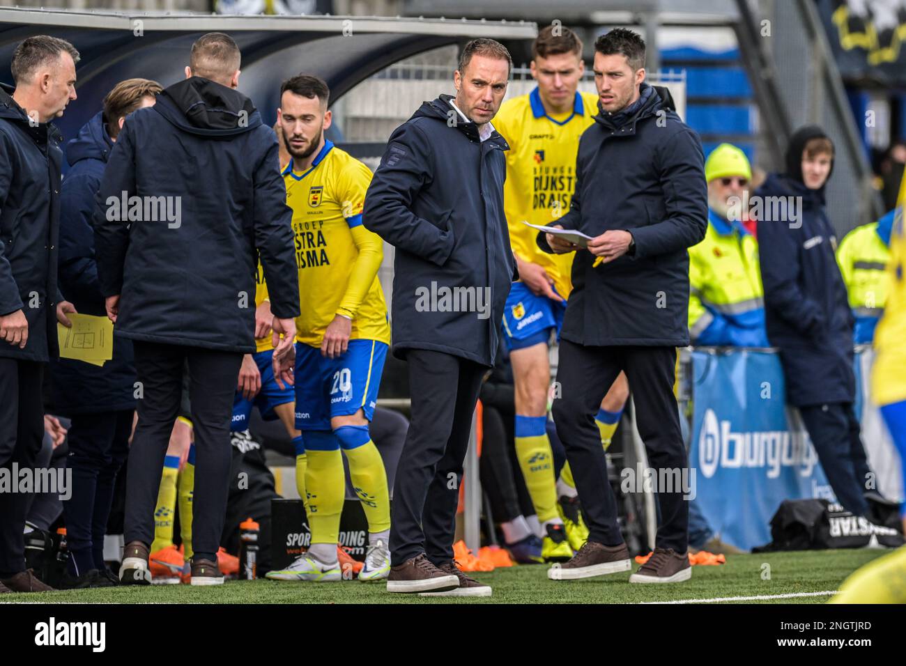 LEEUWARDEN - SC Cambuur Coach Sjors Ultee während des niederländischen ...