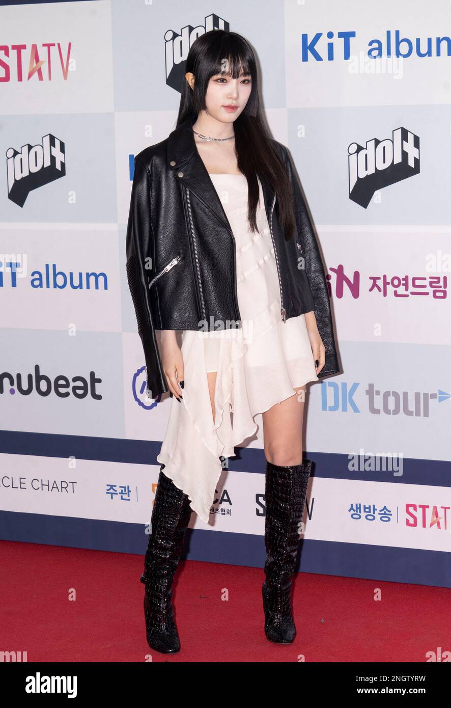 Seoul, Südkorea. 18. Februar 2023. Südkoreanischer Singer Choi Ye-na, ehemaliges Mitglied der K ...