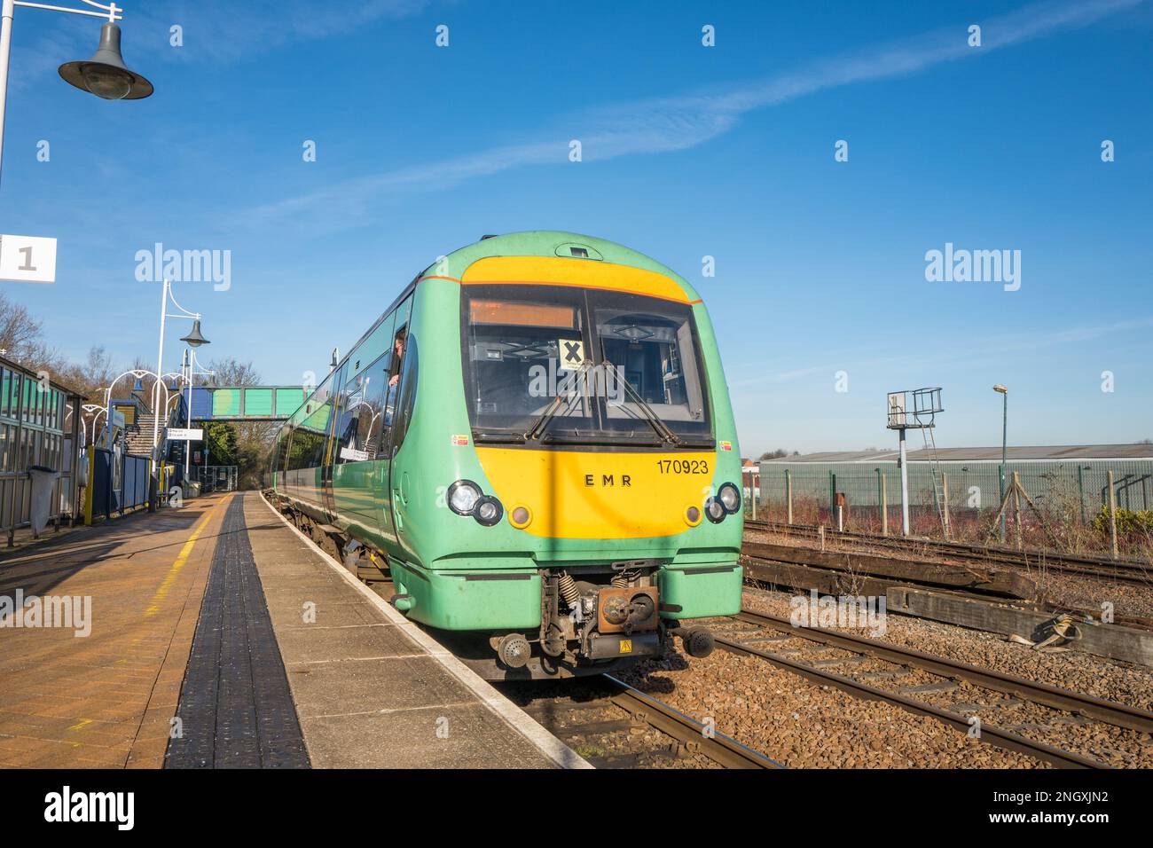 East Midlands Railway Regional Type British Rail Class 170 Turbostar ...