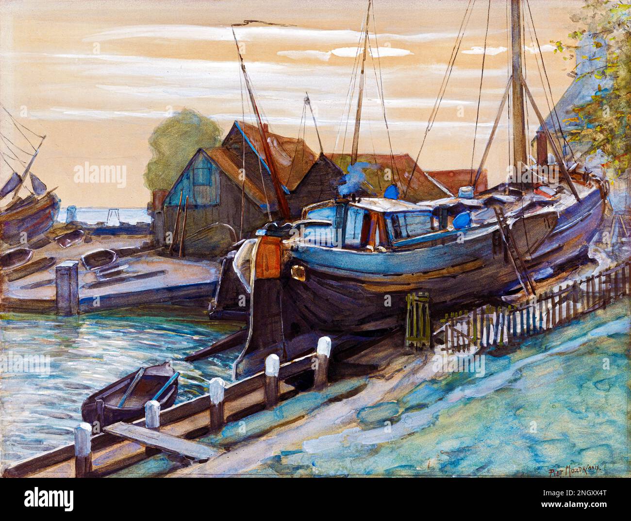 Piet mondrian kunstwerk -Fotos und -Bildmaterial in hoher Auflösung – Alamy