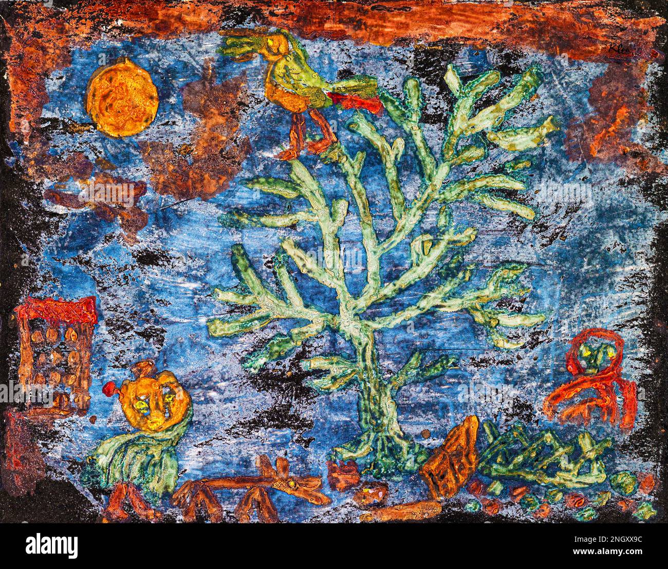 Märchen des Nordens (1930) in hoher Auflösung von Paul Klee. Original ...