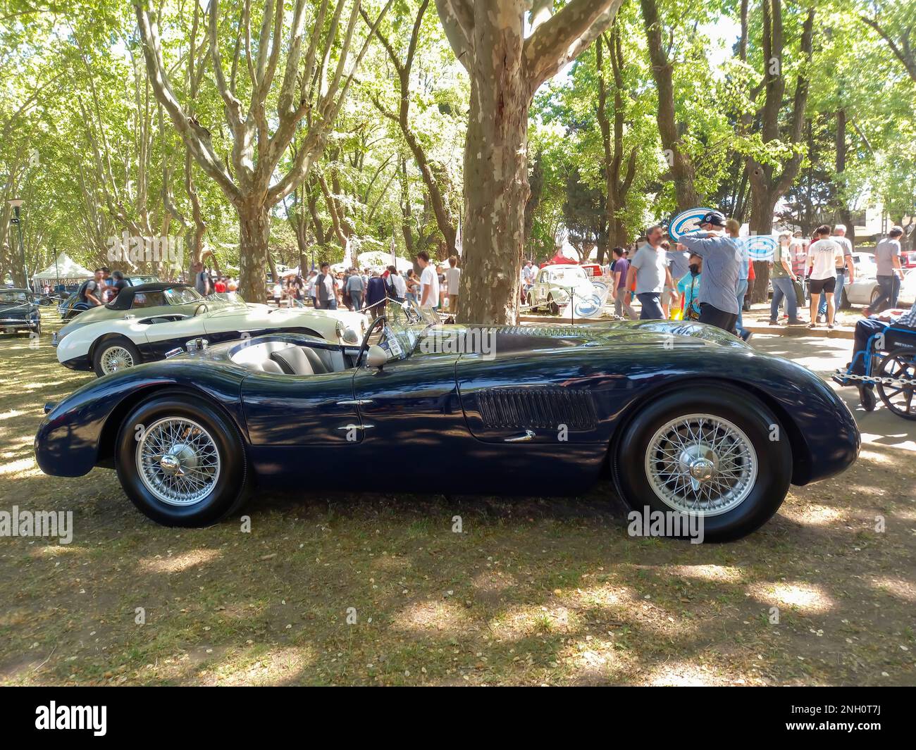 Jaguar rennwagen der 1950er jahre -Fotos und -Bildmaterial in hoher ...