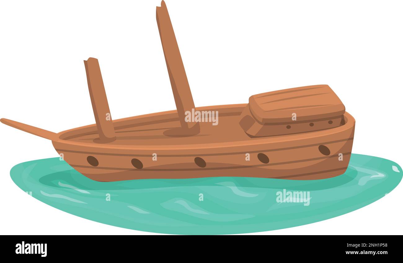 Sunken shipwreck Stock-Vektorgrafiken kaufen - Alamy