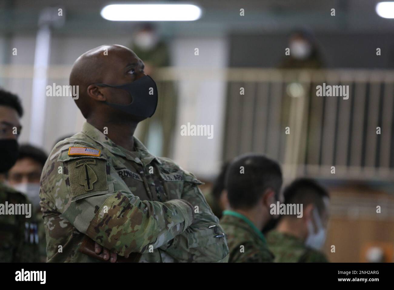 Kommandierender General der USA Army I Corps, LT. General Xavier ...