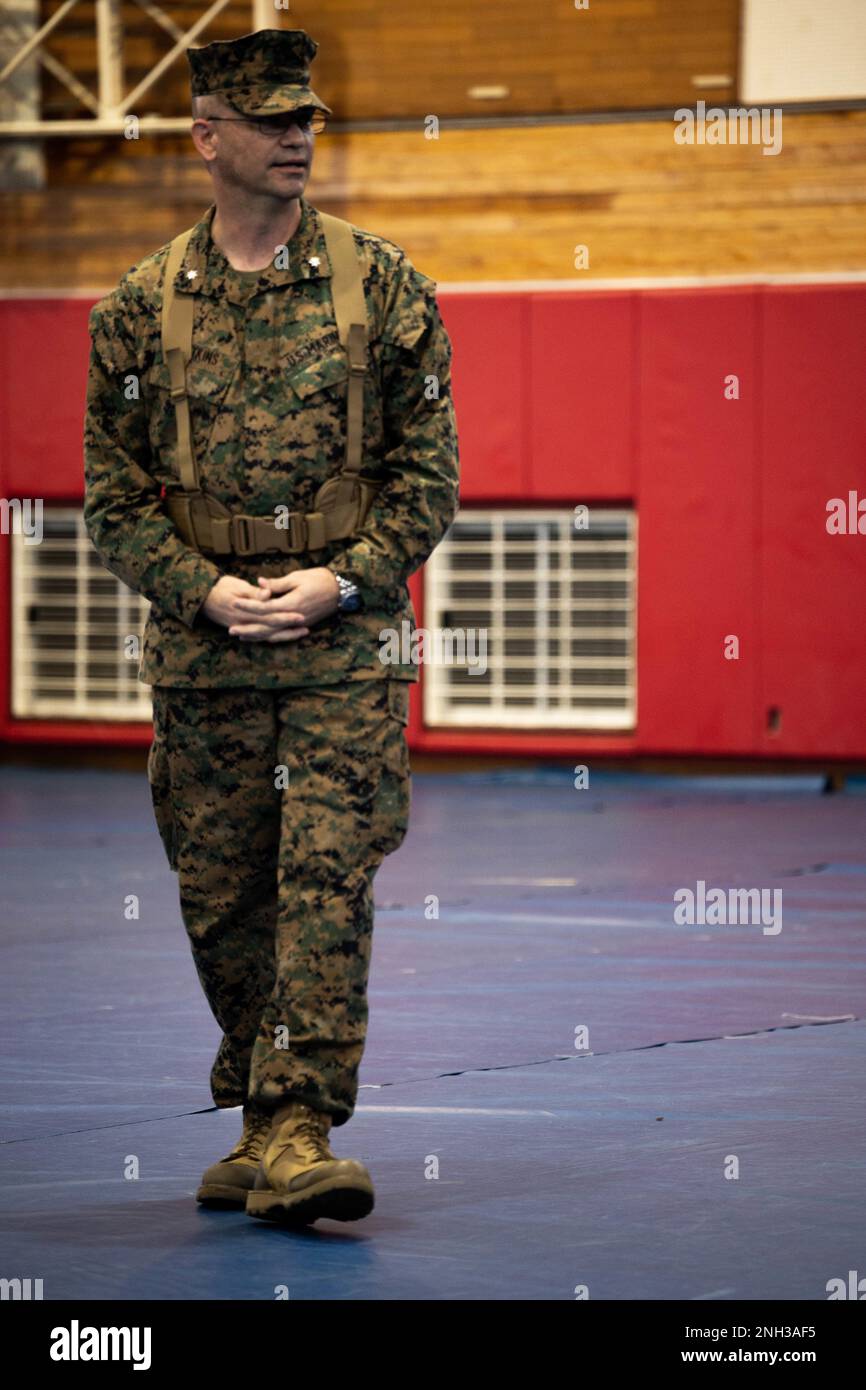 USA Oberstleutnant William J. Matkins, Befehlshaber des 7 ...