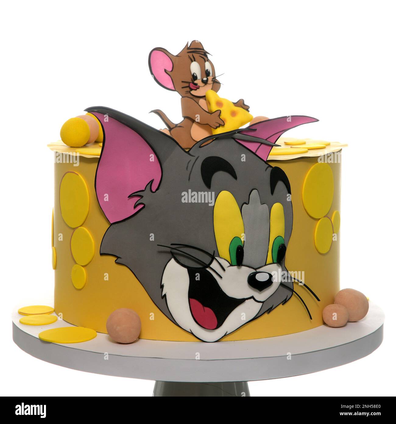 Geburtstagskuchen TOM und JERRY. Der Design-Kuchen des Themas wurde vom ...