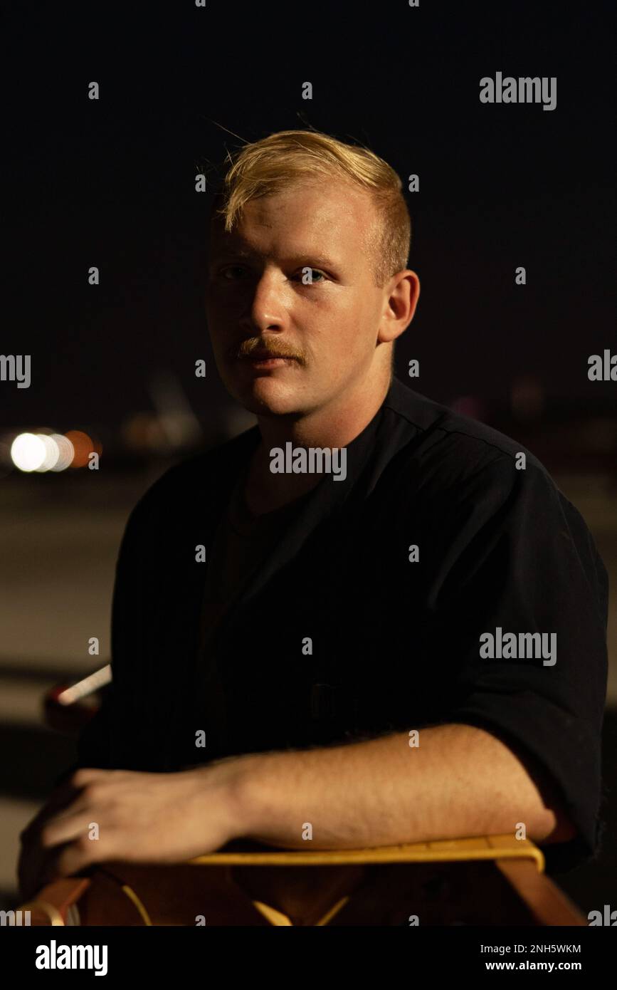 Senior Airman Caleb Beaver, ein Crewchef der 336. Kampfeinheit, Seymour ...