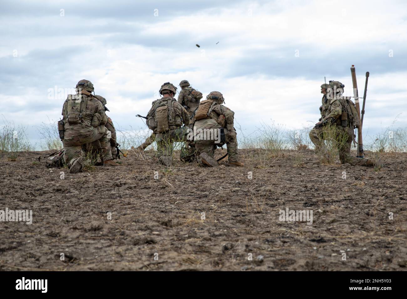 Hawaii Army National Guard Soldaten, die der Alpha Company zugewiesen ...