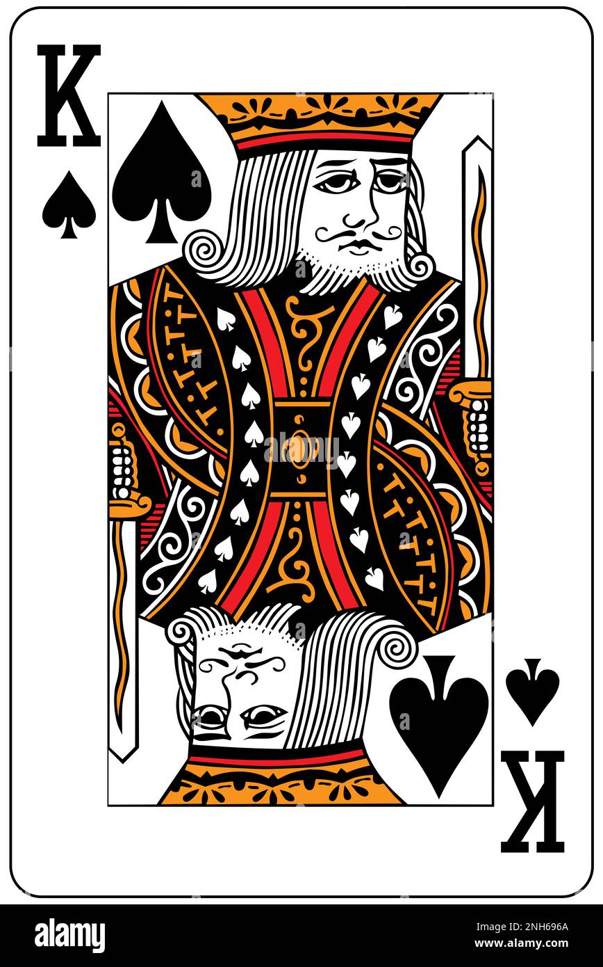 King of spades -Fotos und -Bildmaterial in hoher Auflösung – Alamy