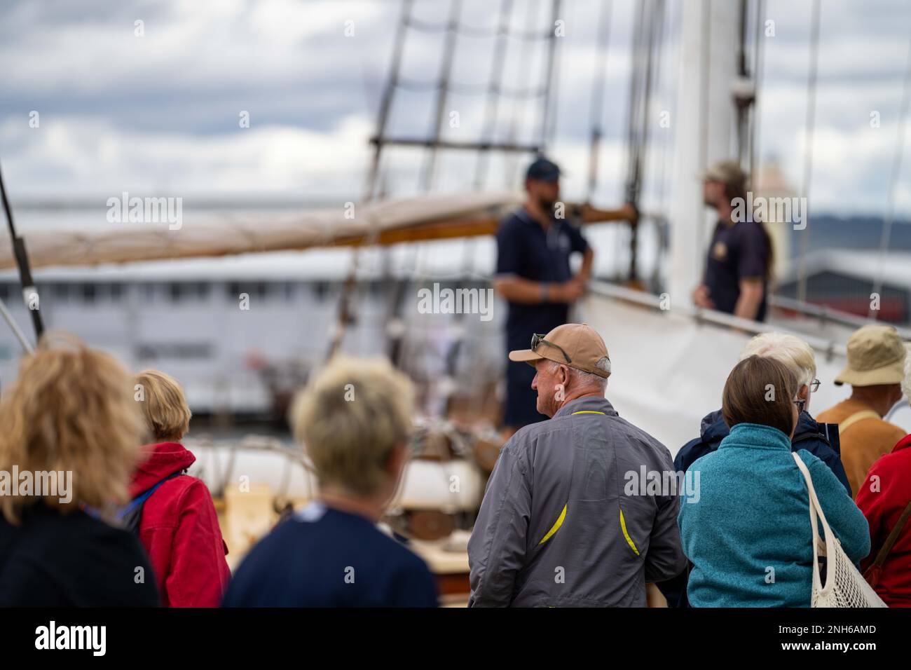Tall Ships beim Wooden Boat Festival in hobart, tasmanien, australien ...