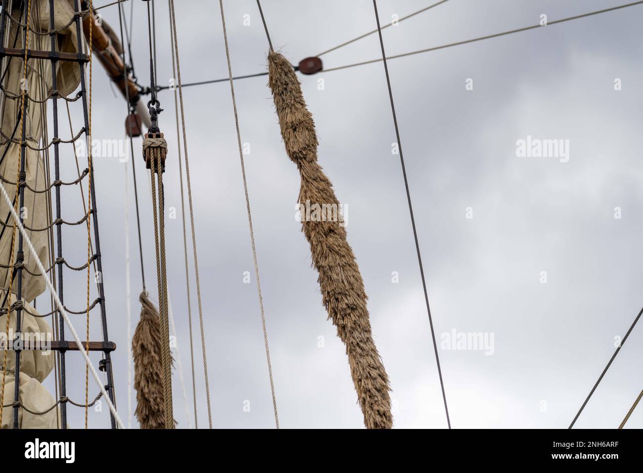 Tall Ships beim Wooden Boat Festival in hobart, tasmanien, australien ...
