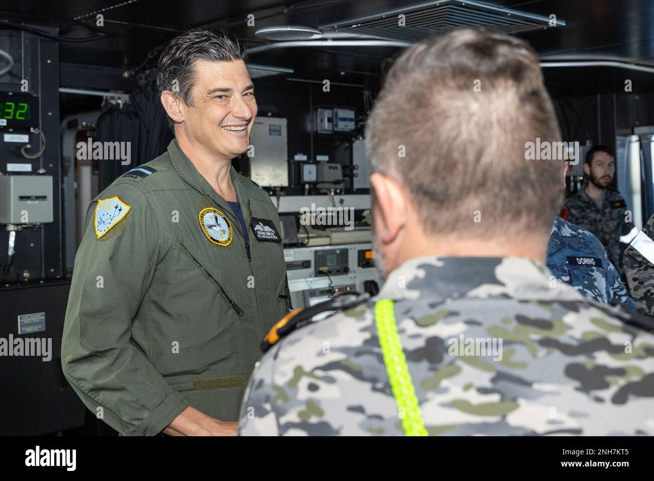 PAZIFIK (21. Juli 2022) Royal Australian Navy Sub LT. Kristoffer ...