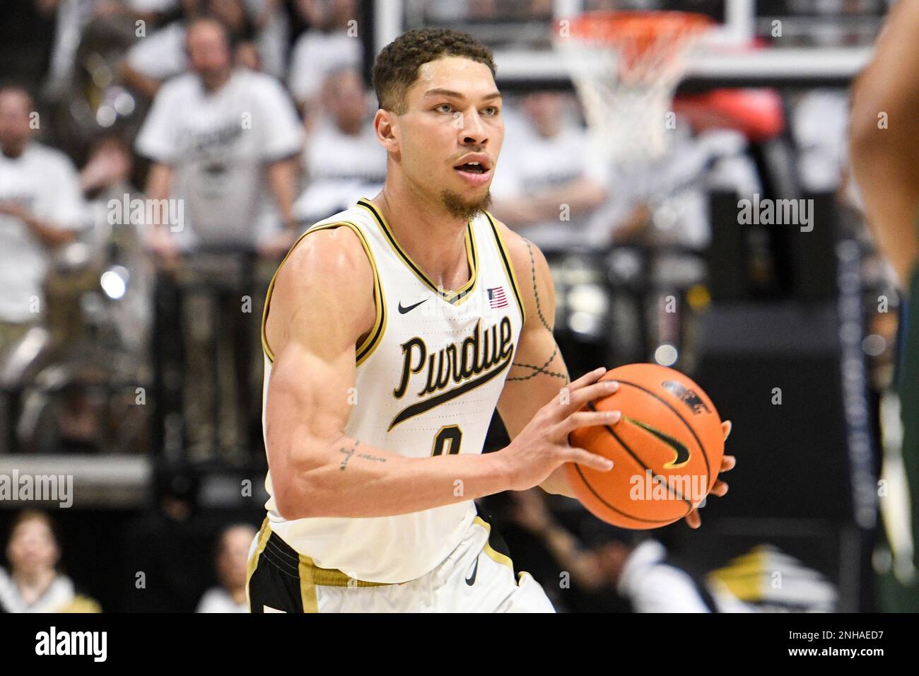 WEST LAFAYETTE, IN - JANUARY 29: Purdue Boilermakers Forward Mason ...