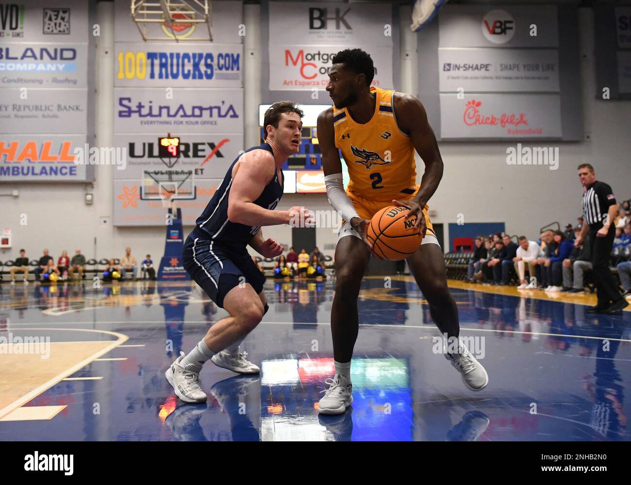 BAKERSFIELD, CA - JANUARY 26: Cal State Bakersfield Roadrunners forward ...