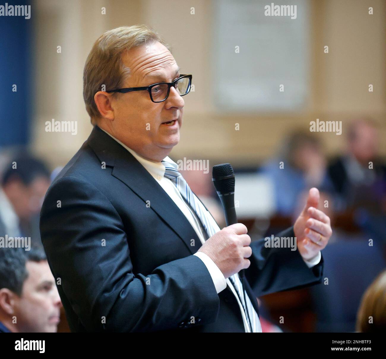 Del. Joseph P. McNamara, R-Roanoke, addresses members of the Virginia ...