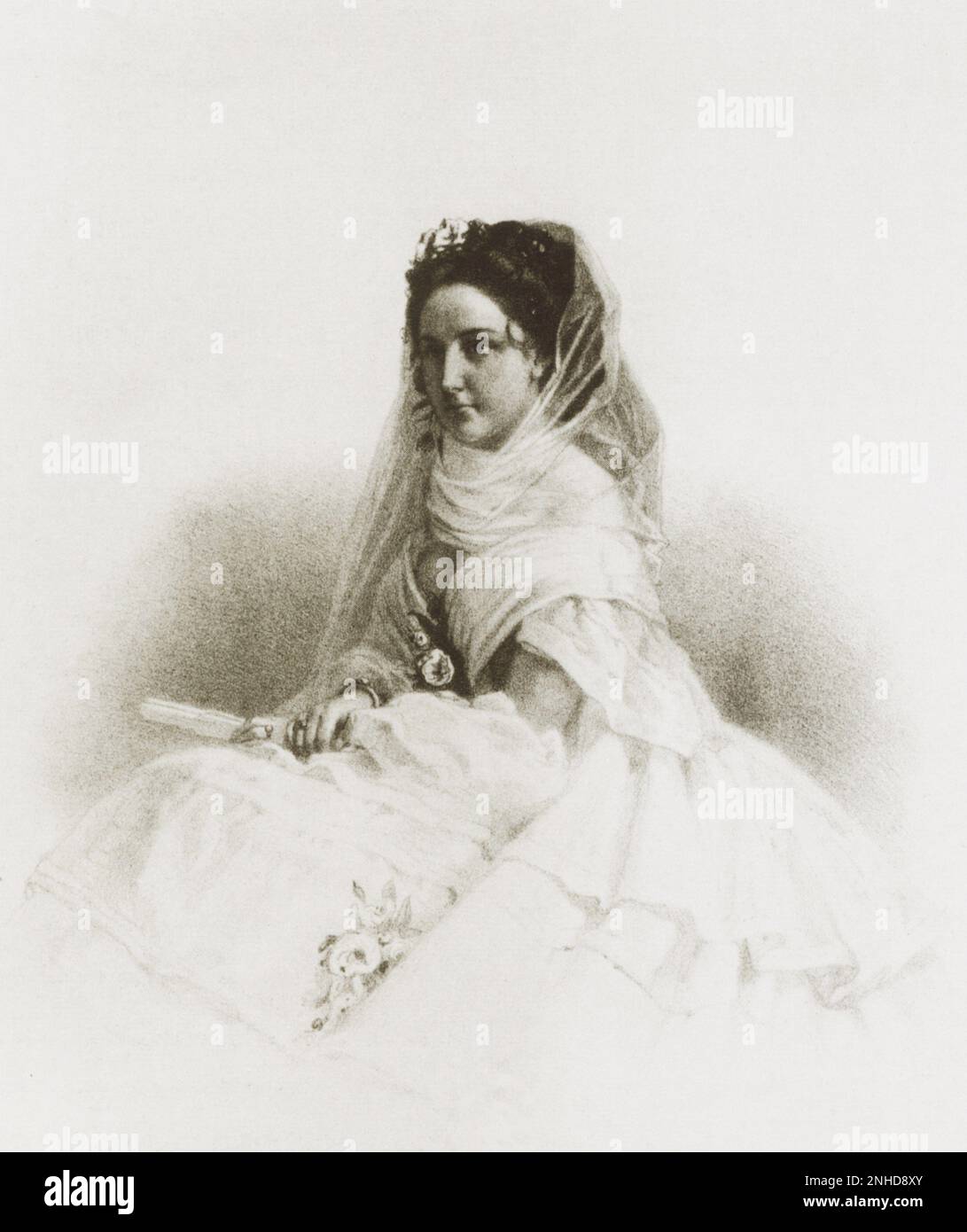 Ca. 1856 : Die italienische Countesse Virginia Oldoini Veràsis di ...