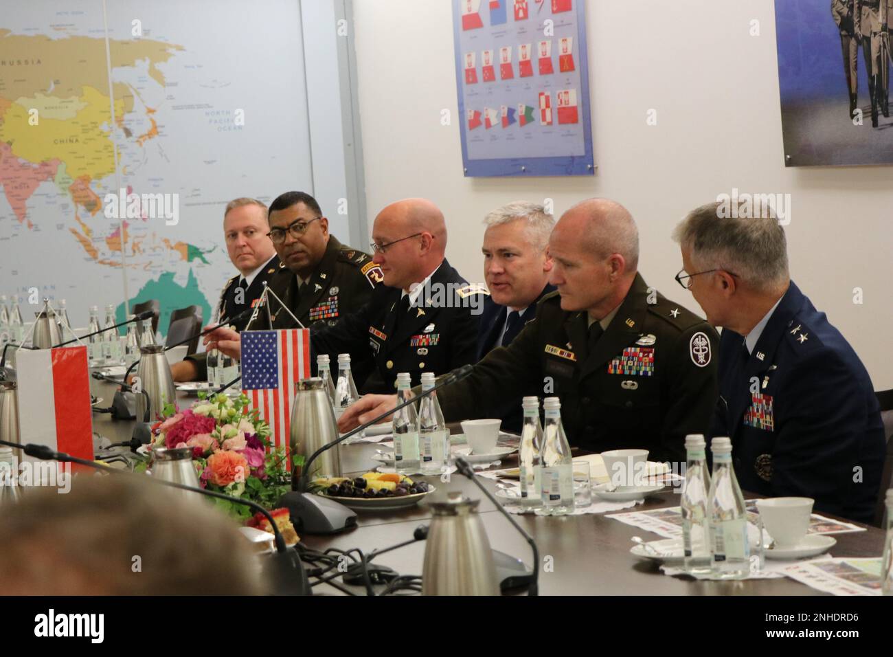 USA Armee Europa und Afrika Kommandochirurg Brigg. General Clinton ...