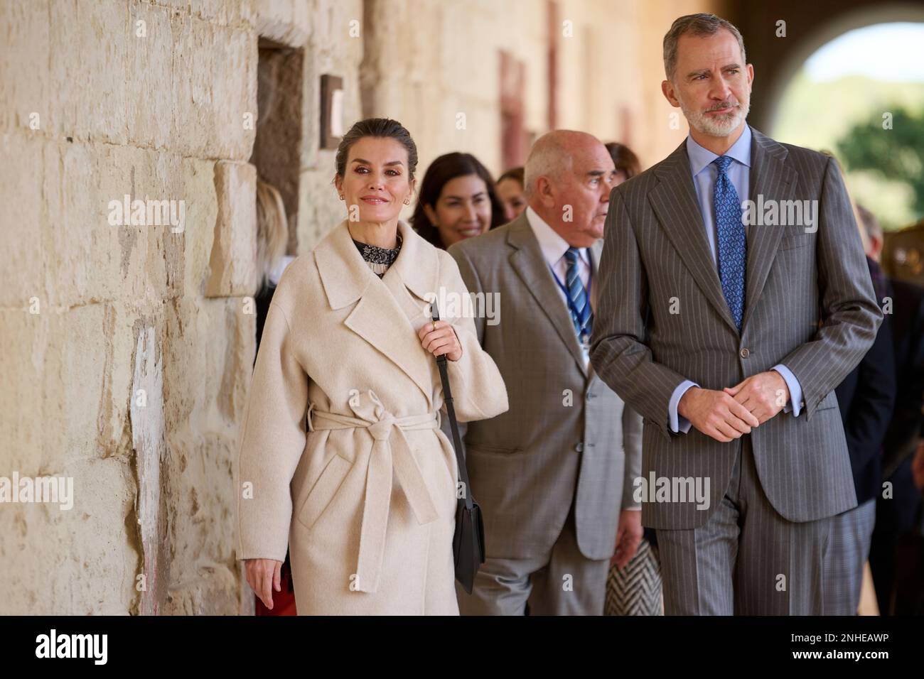 Queen Letizia; the president of the King's Island Hospital Foundation ...