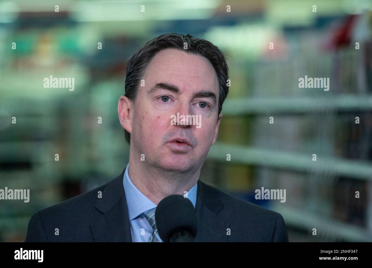 Alberta Gesundheitsminister Jason Copping spricht am Dienstag, den 6 ...