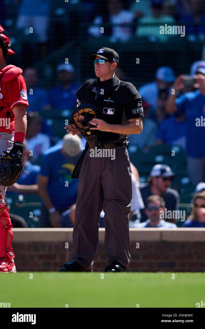 Umpire Lew Williams during a Major League Baseball game between the ...