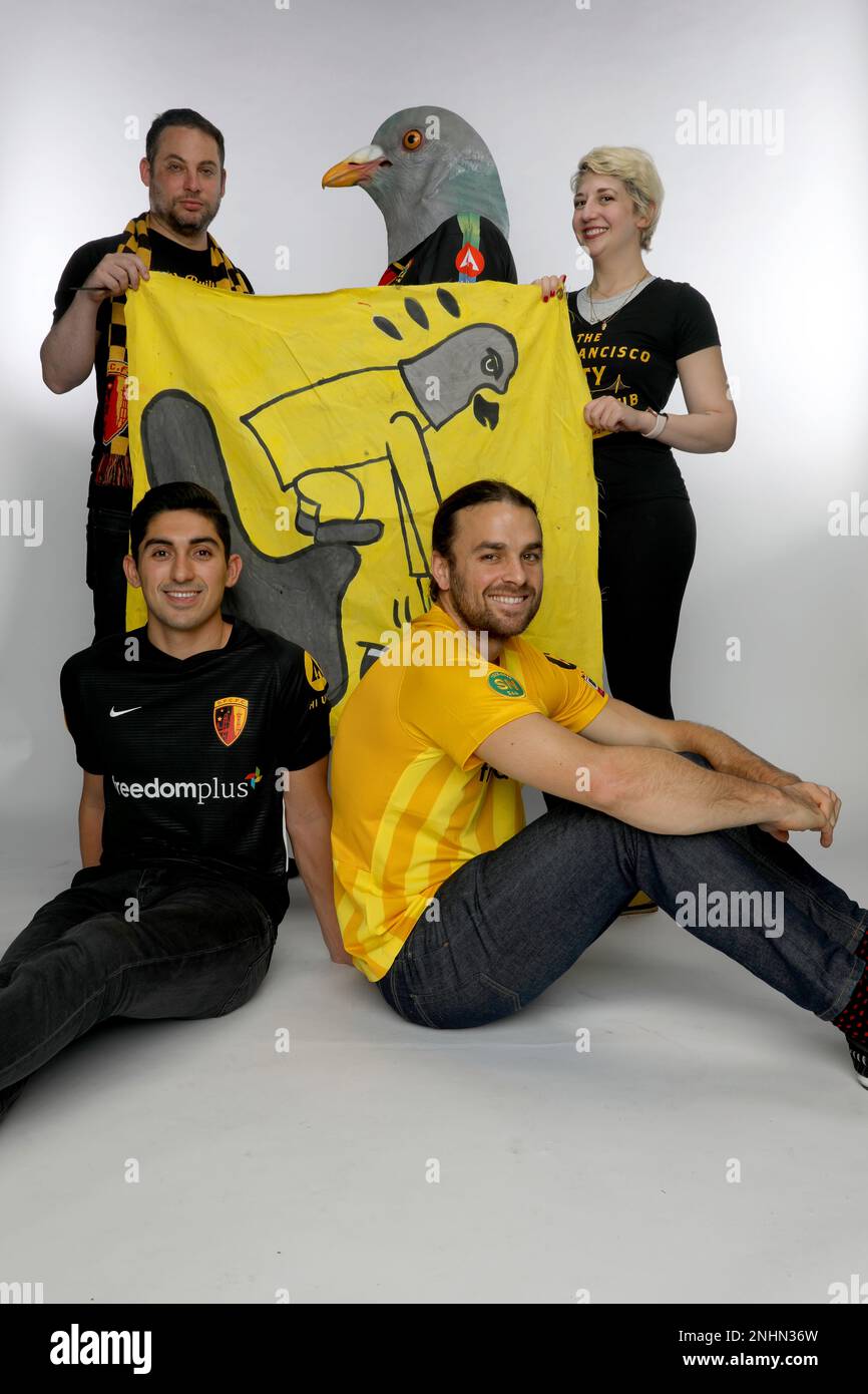 Chairman of board of directors Joachim B. Steinberg (top left) and his ...