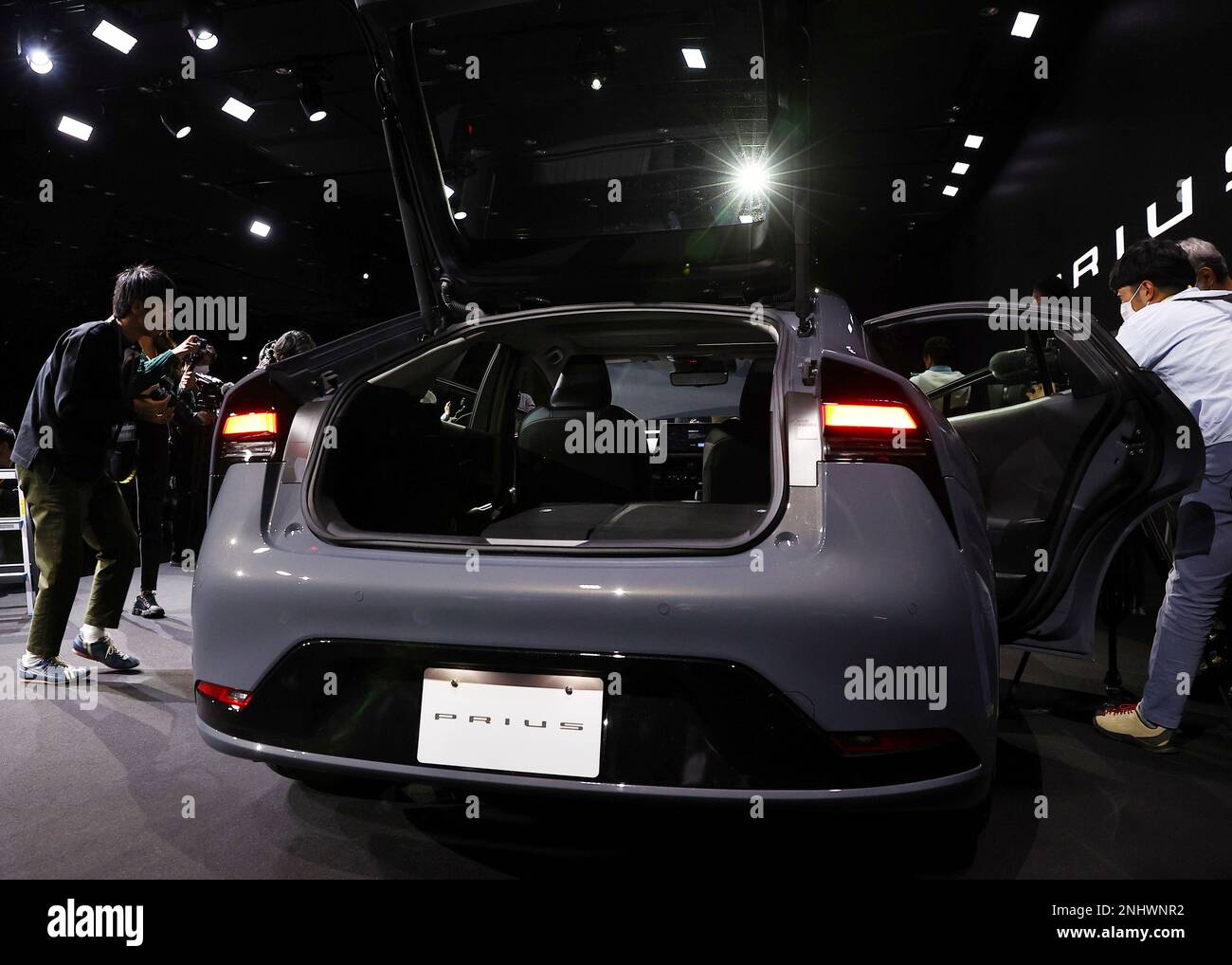 Toyota Motor Corp. unveils the new 5th generation Prius for the first ...