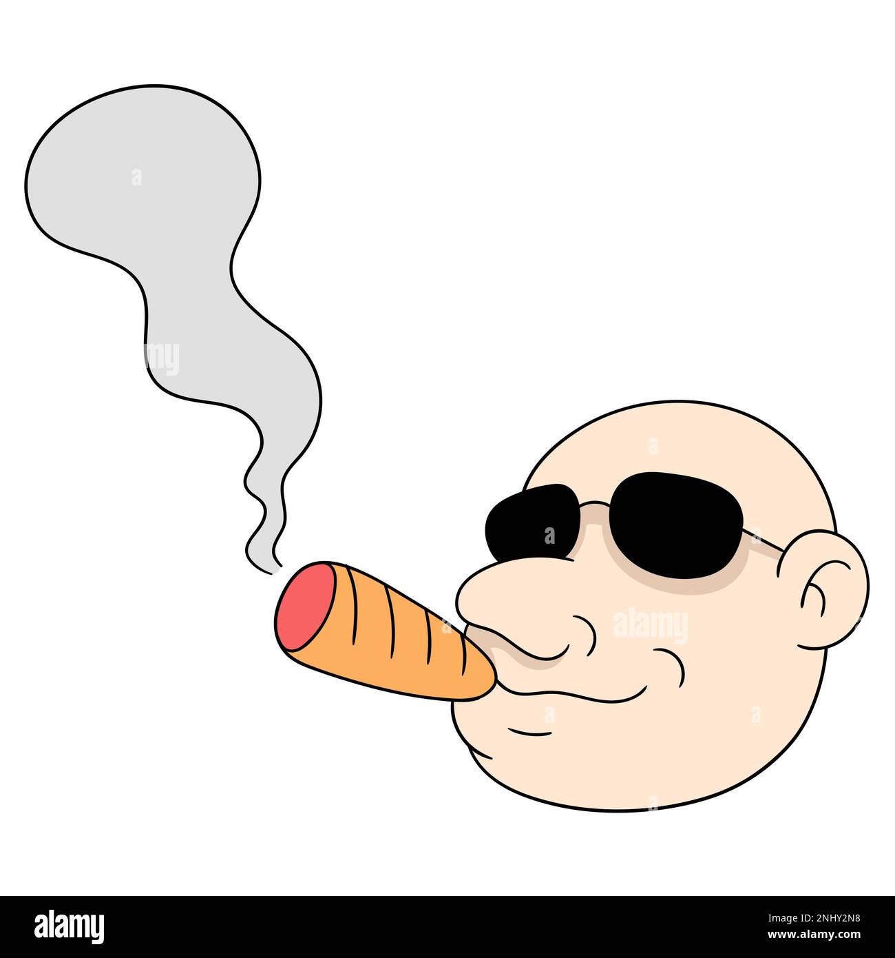 Raucher emoticon -Fotos und -Bildmaterial in hoher Auflösung – Alamy