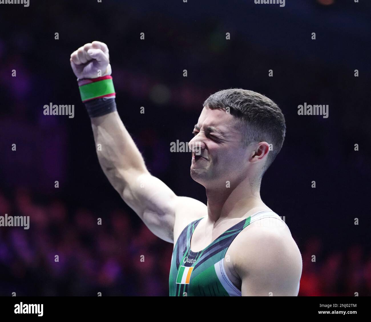 Rhys Joshua McClenaghan (MC Clenaghan Rhys) of Ireland reacts during ...