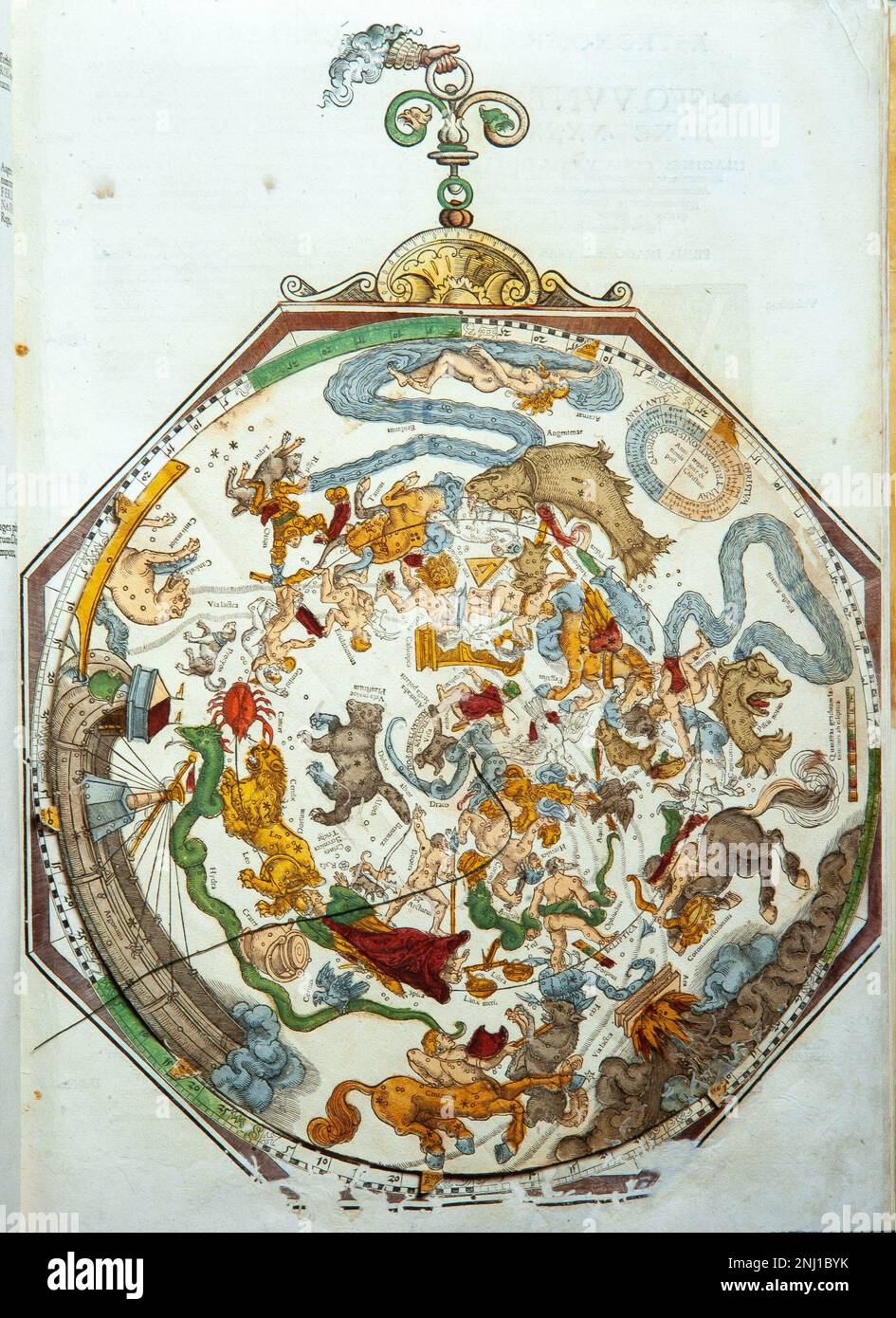 Petrus Apianus / Astronomicum Caesareum, 1540. Biblioteca de la ...